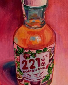 Passion Fruit + Red Clover Kombucha - Kombucha 221 BC