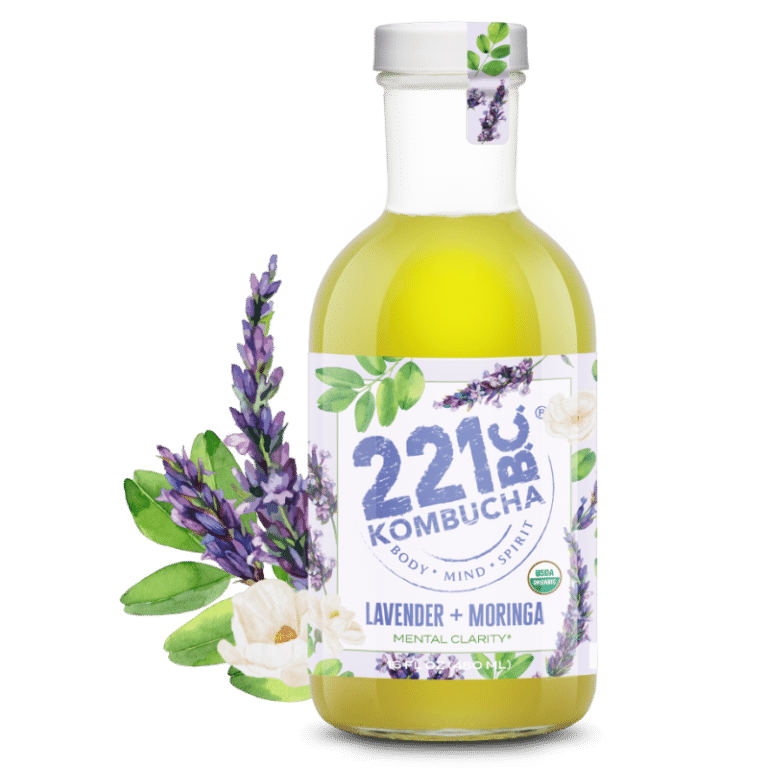 Lavender + Moringa Kombucha - Kombucha 221 BC